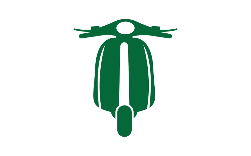 Vespa motors icon logo vector v4 #365621 - TemplateMonster