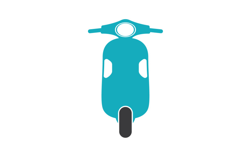 Vespa motors icon logo vector v5 #365622 - TemplateMonster