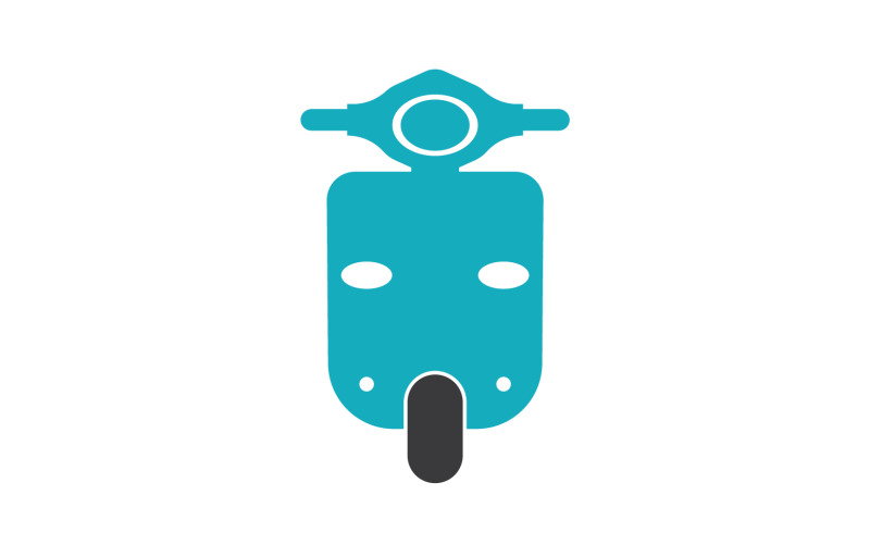 Vespa motors icon logo vector v9 #365628 - TemplateMonster