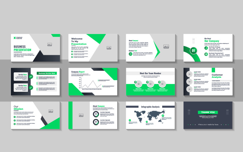 PowerPoint Sunum Şablonu, Kurumsal Sunum Şablonu