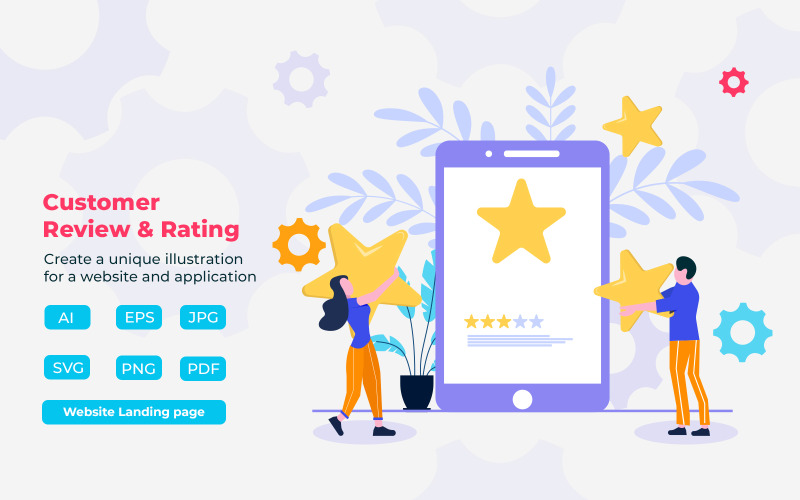 13 Hotel Review Illustration #301116 - TemplateMonster