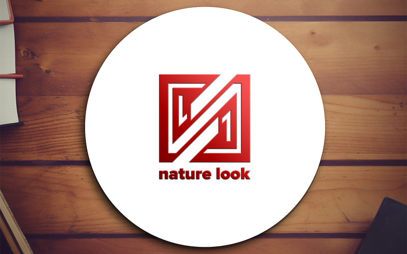 White Circle Logo Mockup Design #366074 - TemplateMonster