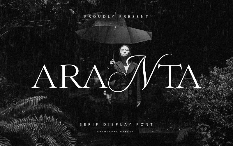Aranta - Police d'affichage Serif - TemplateMonster
