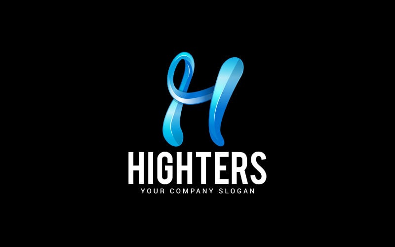 H Logo Highters Design Template #366547 - TemplateMonster