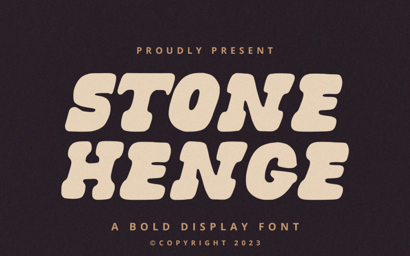 Stonehenge - Display Font #366596 - TemplateMonster