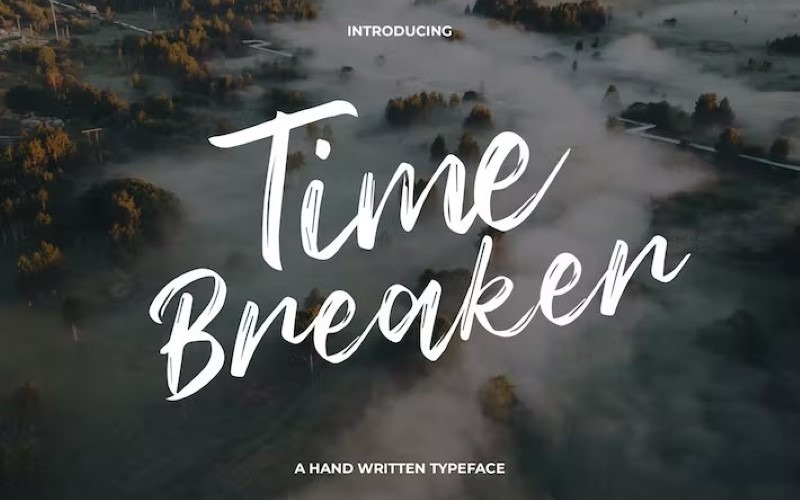Time Breaker - Fuentes tipográficas A - TemplateMonster
