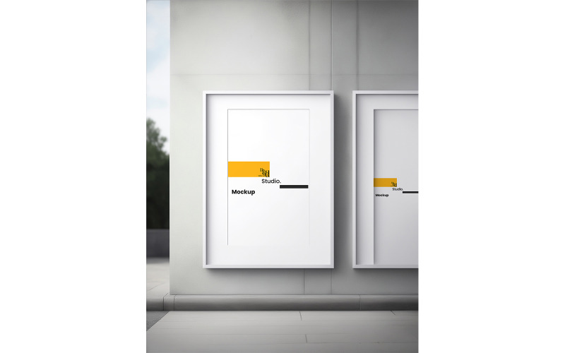 Poster Just One Frame 4 Pack Mockup #367300 - TemplateMonster