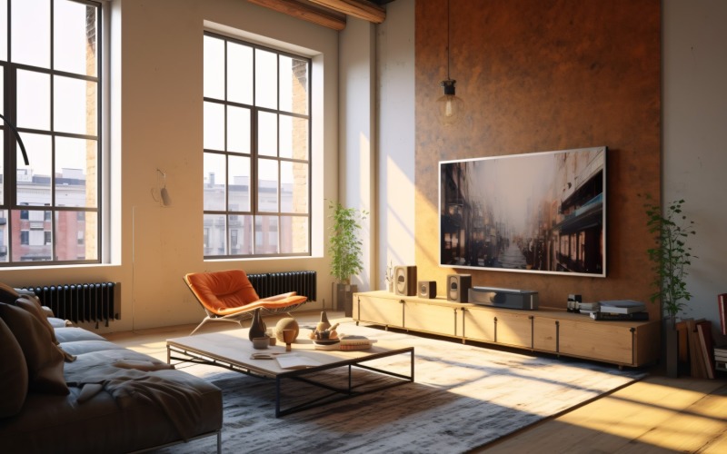 Interior of Italian Living Room 318 #367527 - TemplateMonster