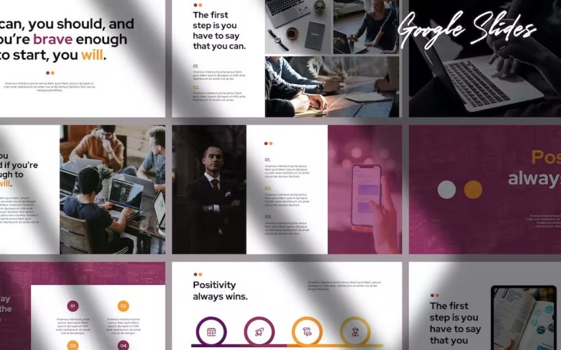 ABHE – Creative Business Google Slides-Vorlage