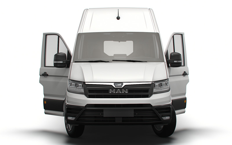 MAN TGE Furgón L3H3 HQ Interior 2023 - TemplateMonster