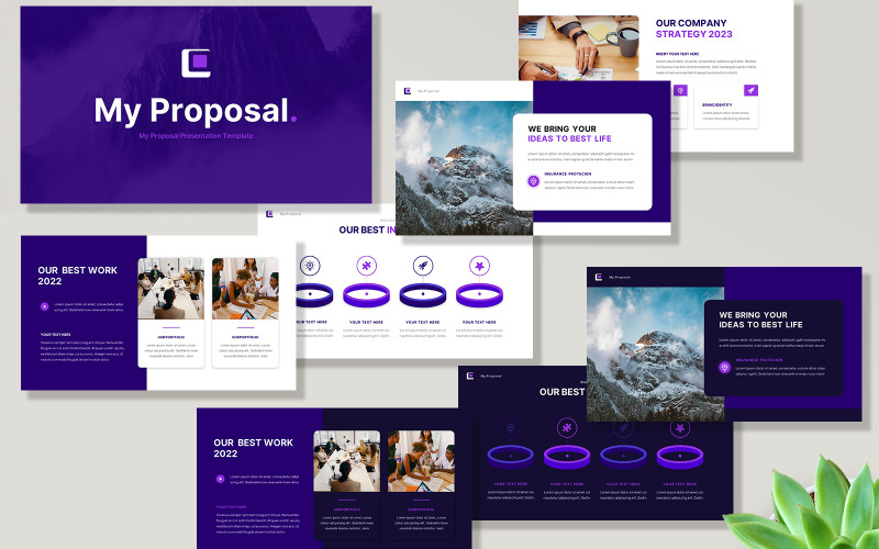 My Proposal Google Slides Presentation Template My Proposal Google Slides Presentation Template