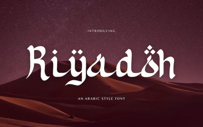 Riyadoh - Polices de style arabe #368306 - TemplateMonster