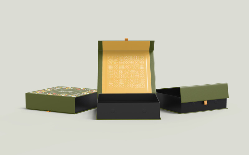 Gift Packaging Design Template