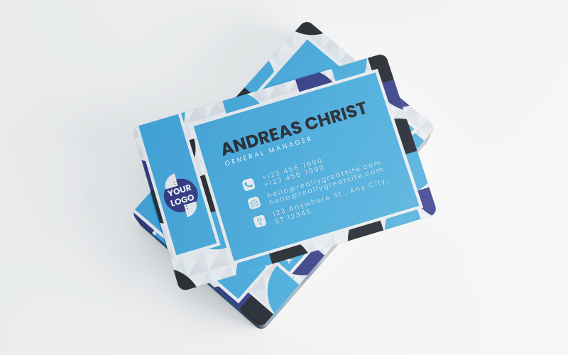 Business Card Design Flyer #369300 - TemplateMonster