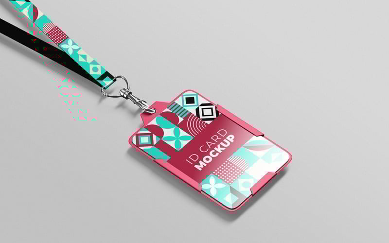ID Card Mockup PSD Template Vol 13 #369350 - TemplateMonster