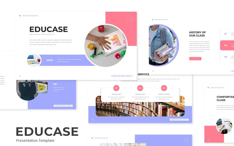 Educase - Education Google Slides Template - TemplateMonster