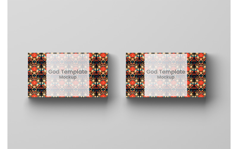 Business Card 4 Pack Mockup #370233 - TemplateMonster