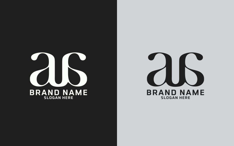 Design creativo del logo AA con due lettere - Identità del marchio