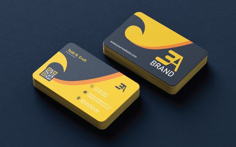 Creative Business Card Template - Business - TemplateMonster