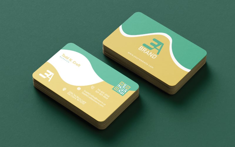Creative Business Card Template - Business - TemplateMonster