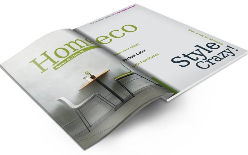 Home Deco Magazine Template #371341 - TemplateMonster