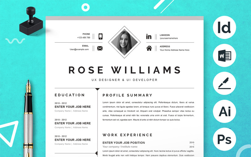 Šablony životopisů Microsoft Word - 1747+ životopisů upravitelných v ...