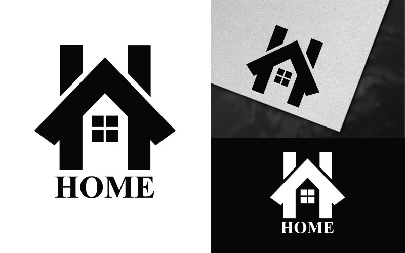 Home Logo Template Design. #371625 - TemplateMonster