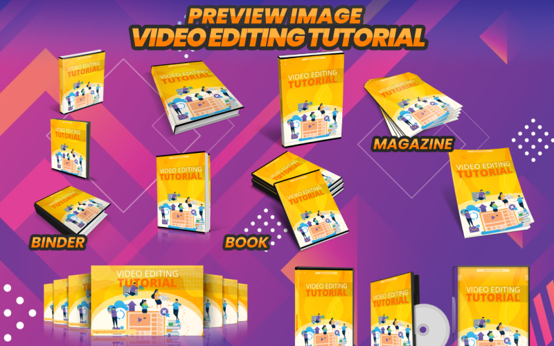 Mockups Set – Video Editing Tutorial - TemplateMonster