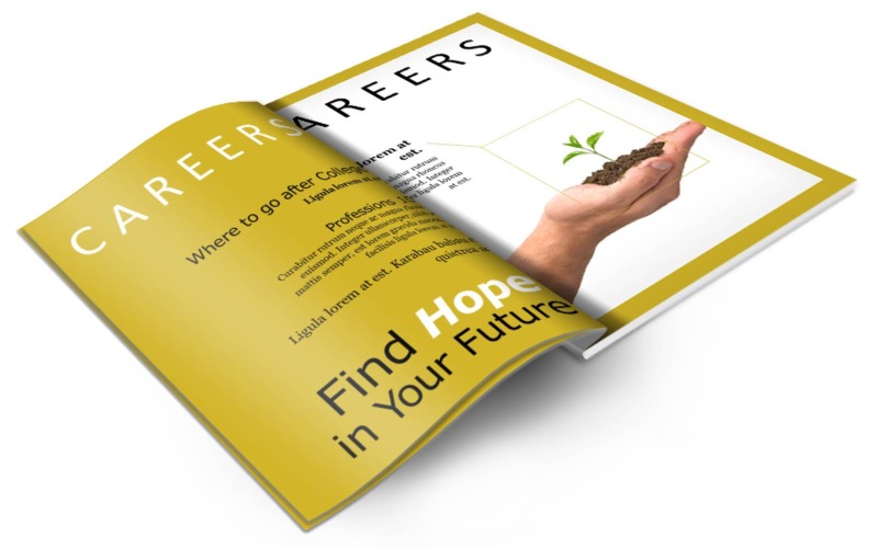 Careers Magazine Template #371791 - TemplateMonster