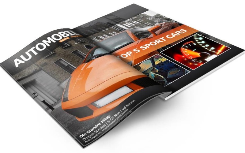 Automotive Magazine Indesign #216425 - TemplateMonster