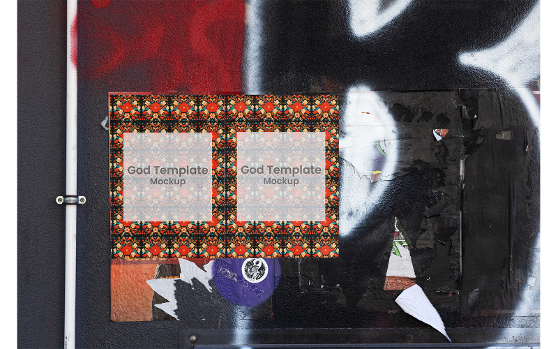 Poster Mega Bundle Mockup #371857 - TemplateMonster