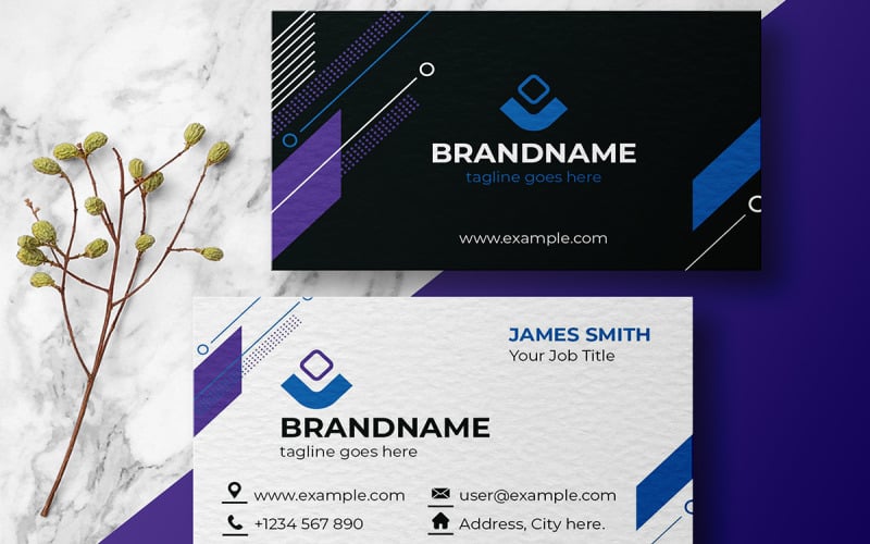 Creative Business Card Templates #373008 - TemplateMonster