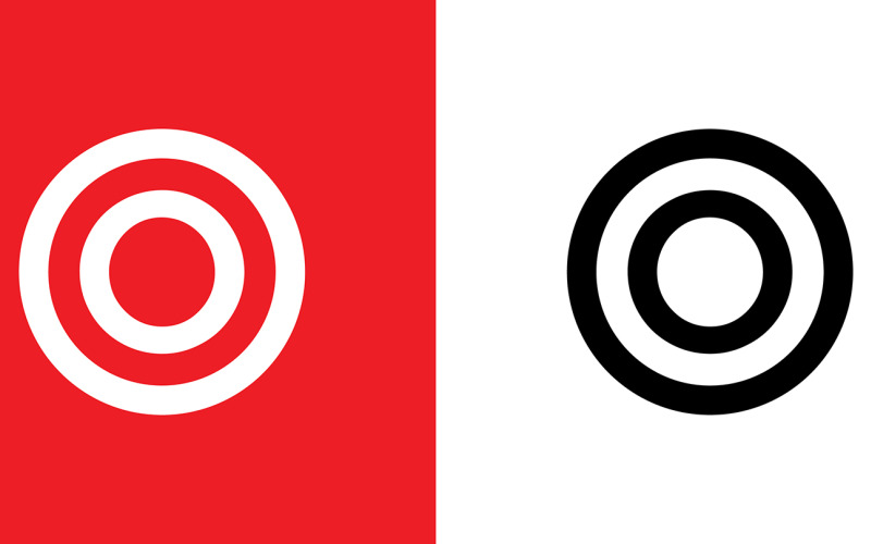 Letter oo, o abstract company or brand Logo Design