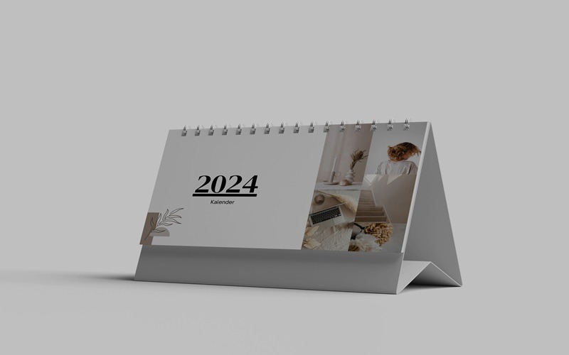 Kalender-Mockup-Vorlagendesign #373519 - TemplateMonster