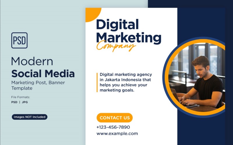 For the Growth of your Business Development Banner Design Template 2.