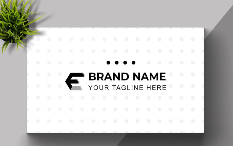 Simple White Business Card #375063 - TemplateMonster