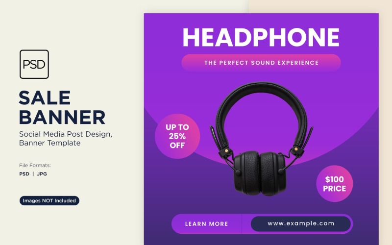 Special Sale on Electronic devices Banner Design Template.