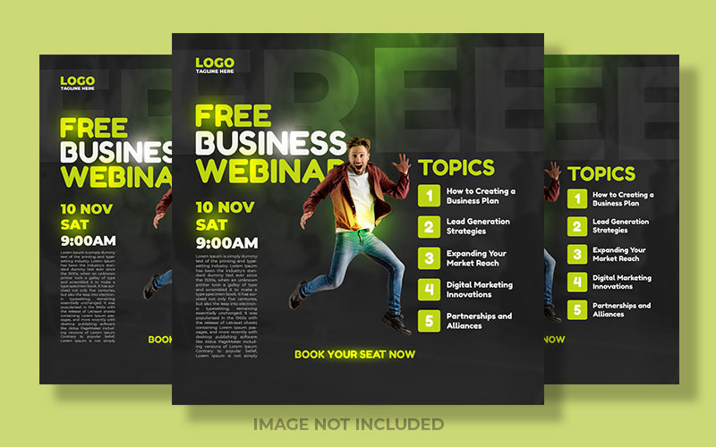 Digital Marketing Social Media Post Design Template