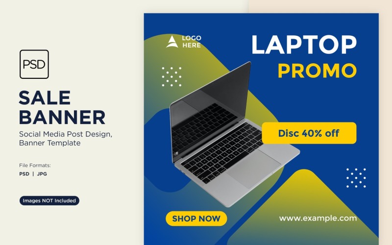 Special Sale on Electronic devices Banner Design Template 1.