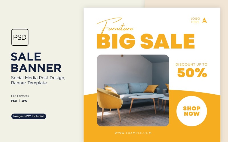 Super Sale on Home Appliances Banner Design Template 2