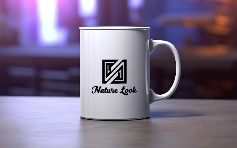Mug Logo Mockup Design Template #375609 - TemplateMonster