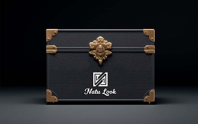 Lock Box Logo Mockup Design #375700 - TemplateMonster