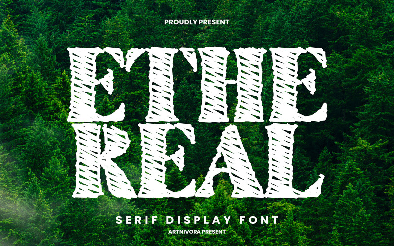 Ethereal - Fuente de visualización Serif - TemplateMonster