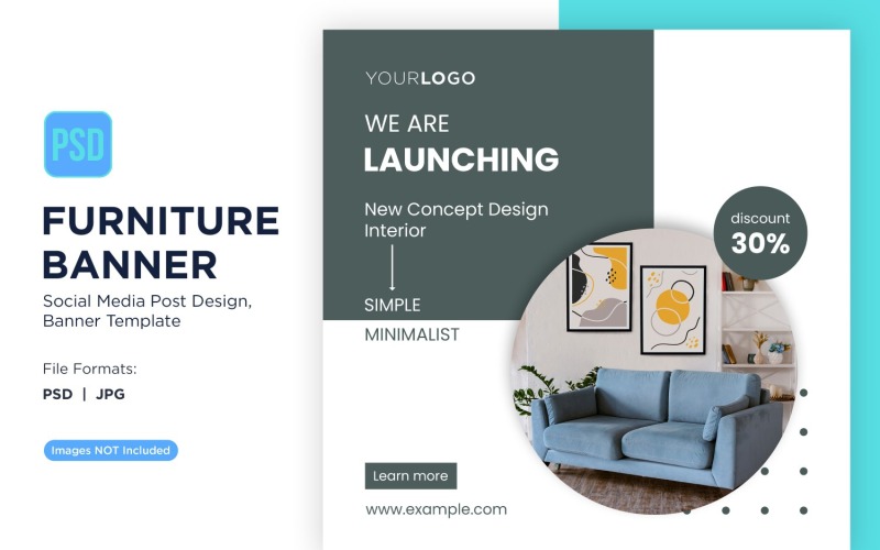 We Are Launching Banner Design Template - TemplateMonster