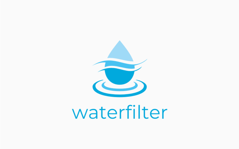 Water Filter Logo Template #376203 - TemplateMonster