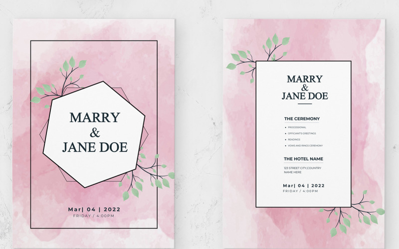 Modèles de conception de cartes d'invitation