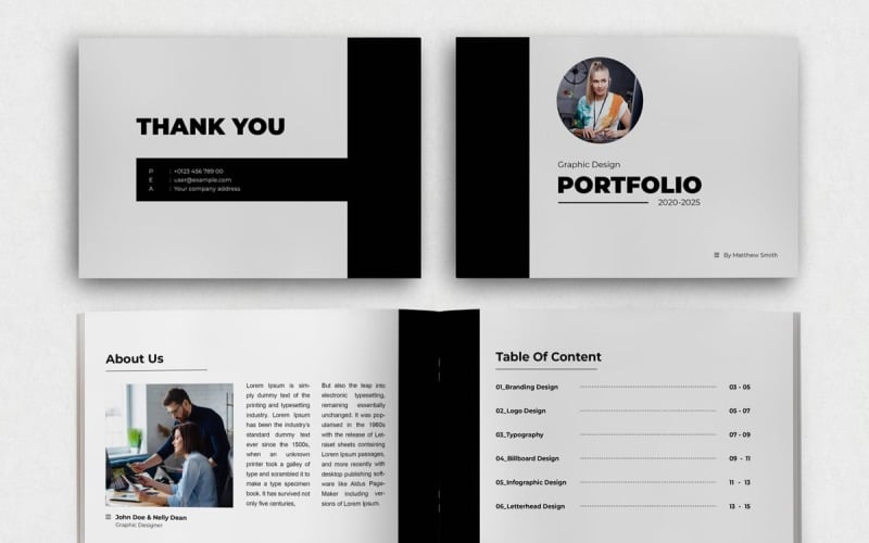 Landscape Magazine Template #376559 - TemplateMonster