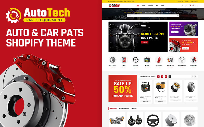 Cars Shopify Themes - Best 97 Automobile & Car Shop Shopify Website ...