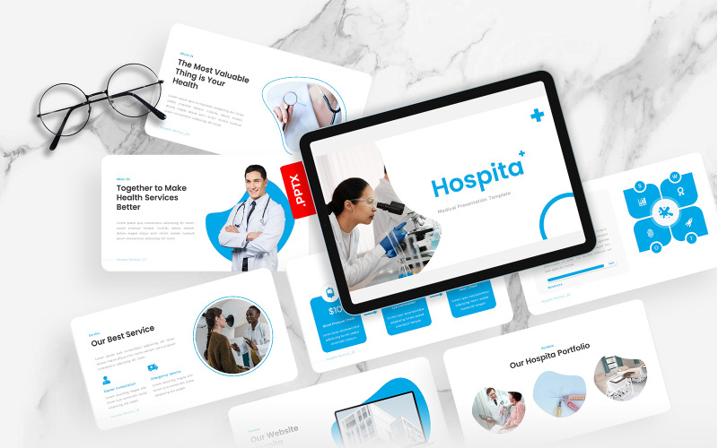 Hospita – Medical PowerPoint Template - TemplateMonster