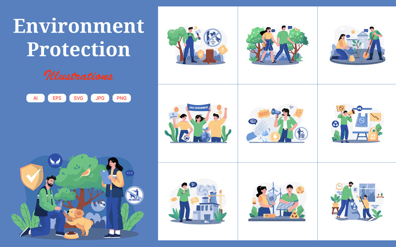 M623_Environment Protection Illustration Pack 2